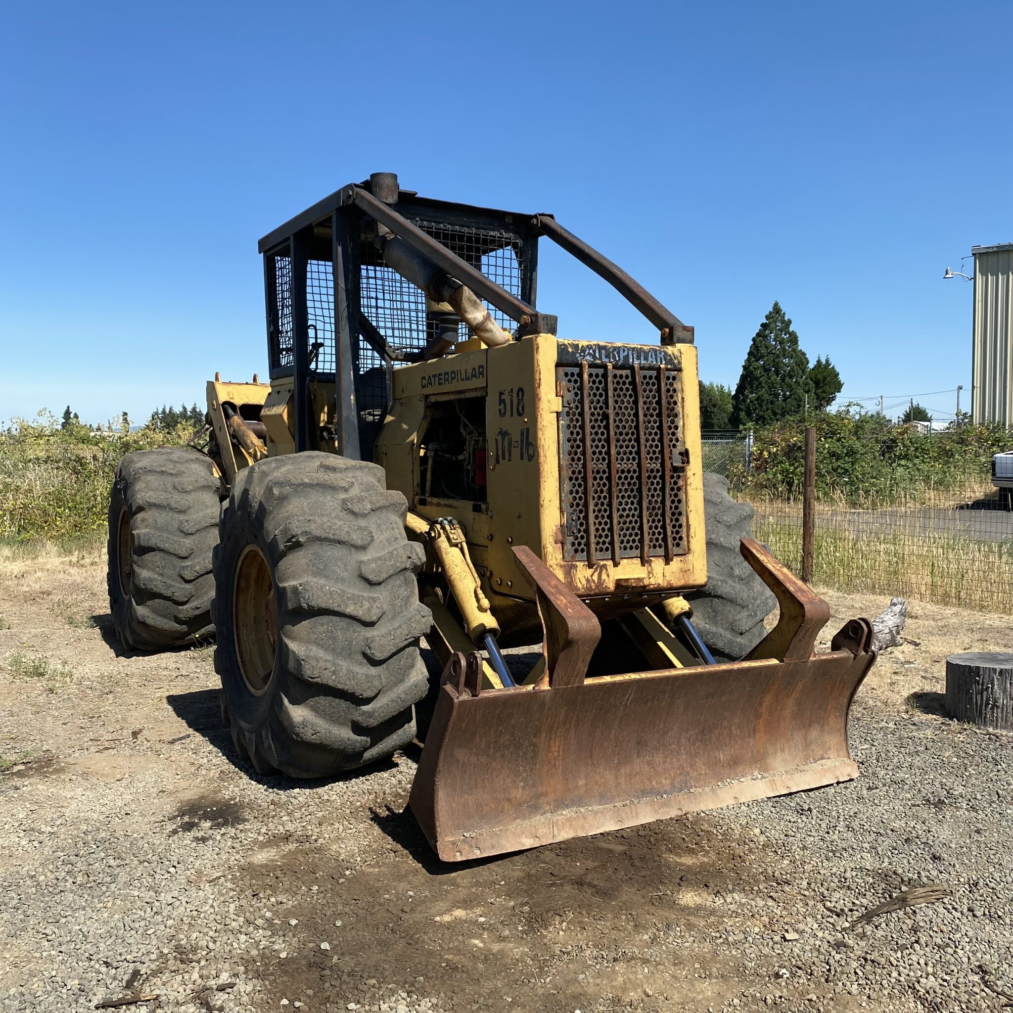 SOLD - CAT 518 Skidder | Used CAT 518 For Sale in Eugene, OR