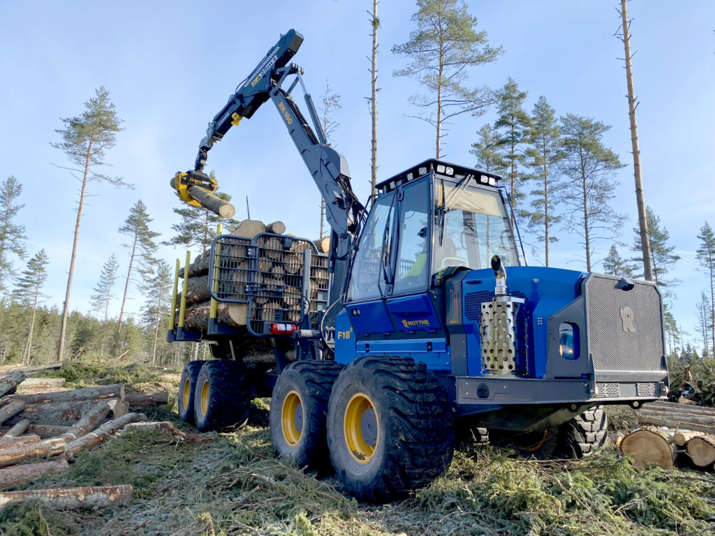Rottne F18E Forwarder For Sale | Rottne Dealer In Oregon
