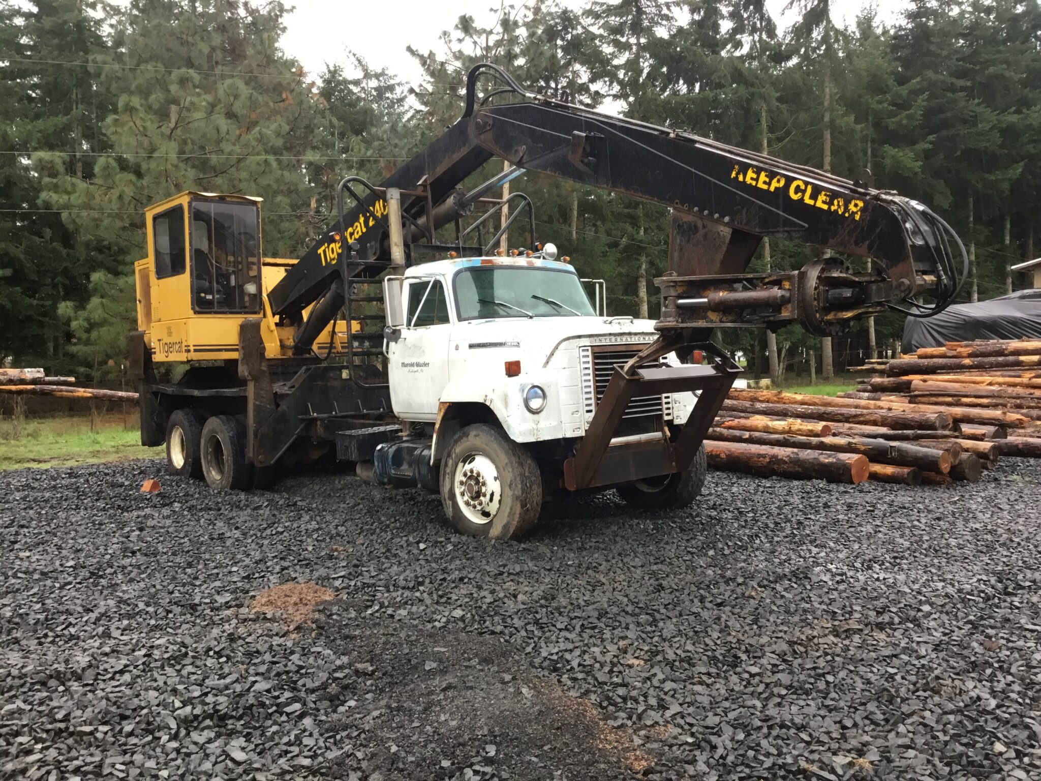 Tigercat 240B Truck Mount Log Loader | Precision Machinery