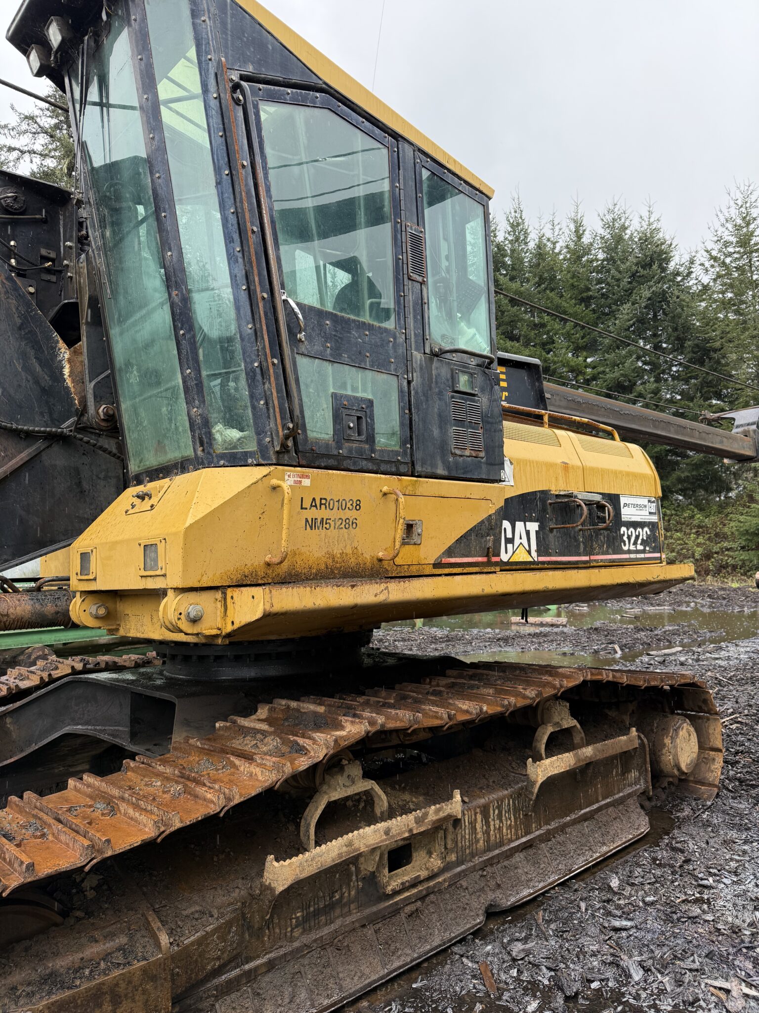 SOLD - 2005 CAT 322C Delimber For Sale | Oregon | Used Delimber